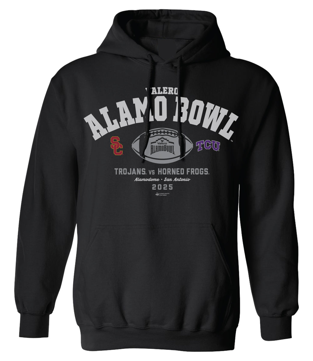 2025 Valero Alamo Bowl 2-Team Hoody – Alamo Bowl Merchandise